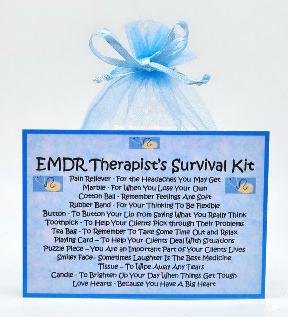 EMDR Therapist's Survival Kit Fun Novelty Gift & Card - Etsy