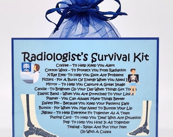 Receptionist's Survival Kit Fun Novelty Gift & Card - Etsy