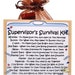 Supervisor's Survival Kit ~ Fun Novelty Gift & Card Alternative ...