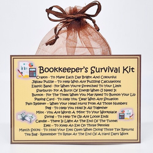 Receptionist's Survival Kit Fun Novelty Gift & Card - Etsy
