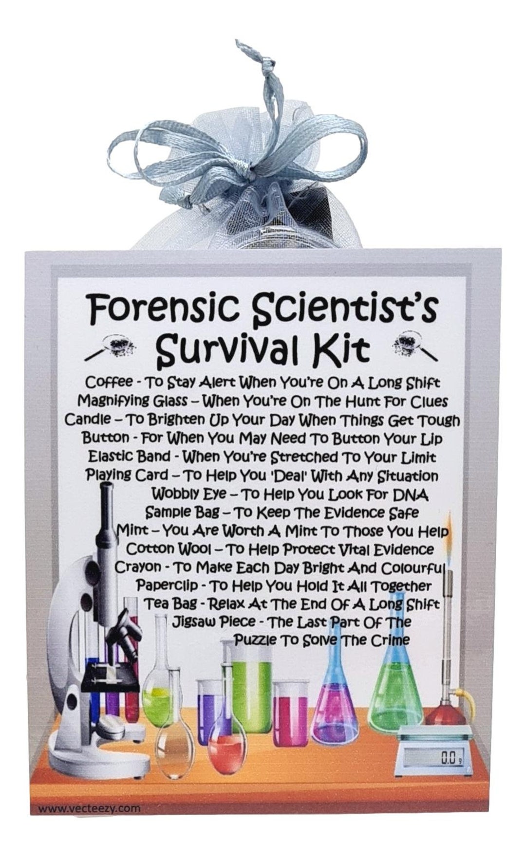 Forensic Scientist's Survival Kit Fun Novelty Gift & - Etsy