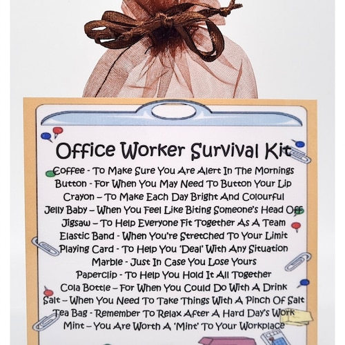 EDITABLE Moving Away Survival Kit Card Fun Novelty Gift - Etsy