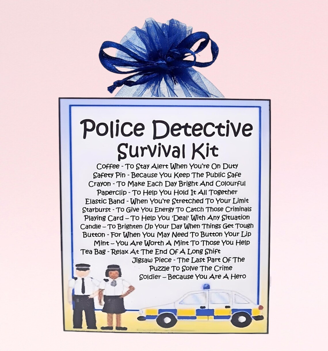 Police Detective Survival Kit ~ Fun Novelty Gift & Card | Birthday ...