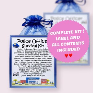 Police Officer (USA) Survival Kit ~ Fun Novelty Gift & Card | Birthday ...