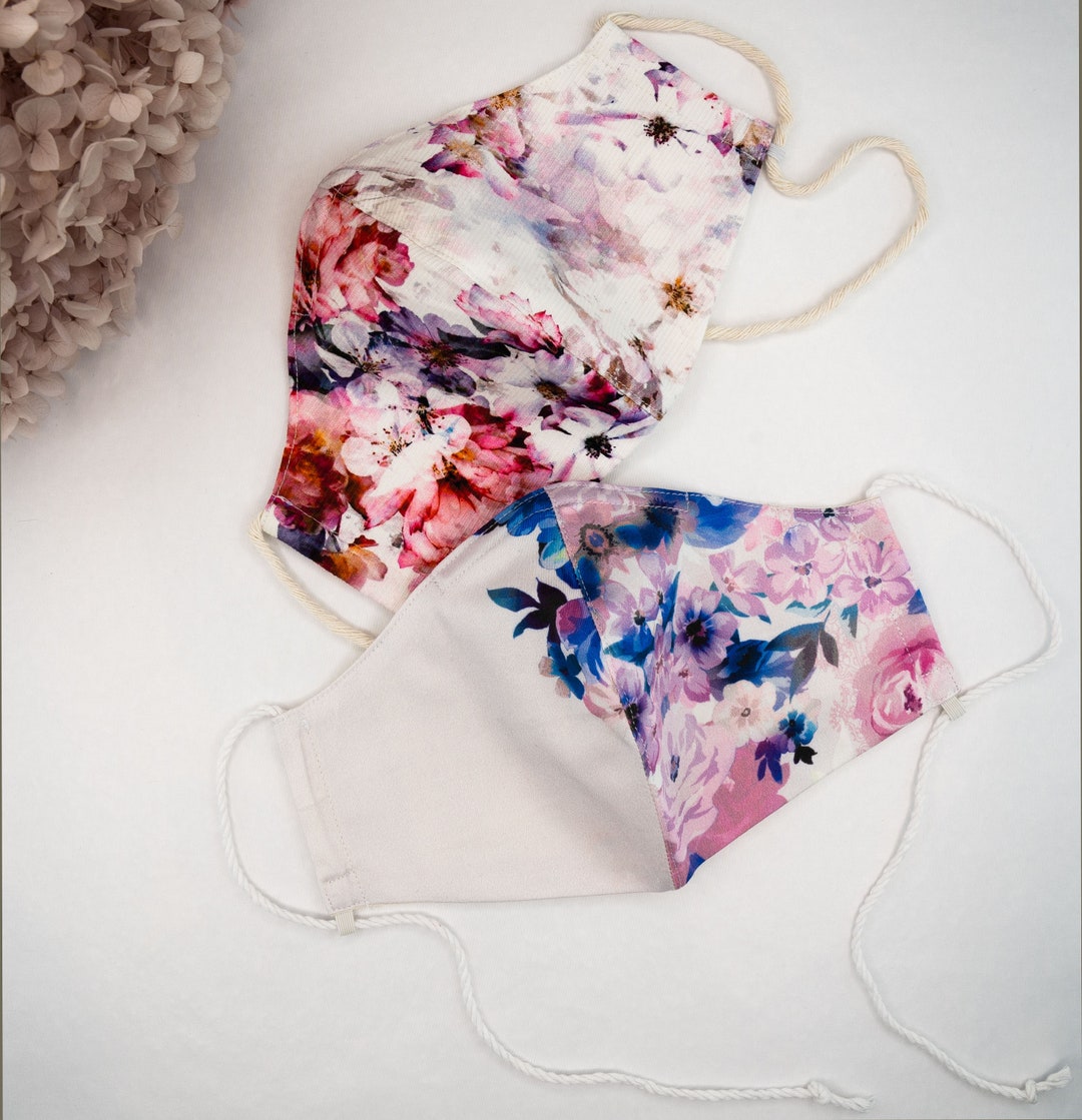 Premium Hand Made Silk Lining Three Layer Face Mask - Etsy