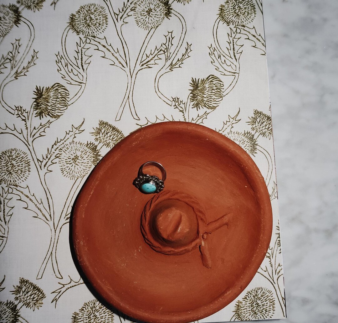 Ceramic Cowboy Hat Ring Dish, Catch All Dish, Southwestern Decor, Boho ...