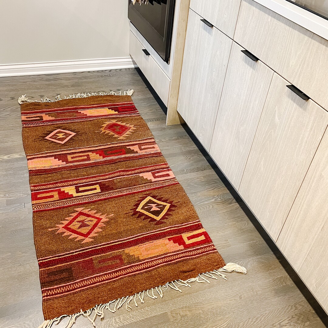 Vintage Wool Rug,mexican Rug,navajo Rug,wool Textile,woven Rug,native ...