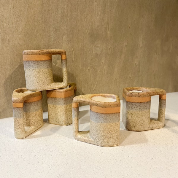 Square Mugs - Etsy