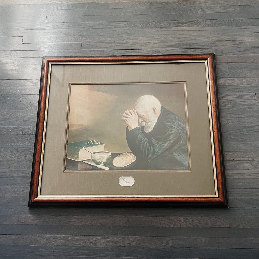 Vintage Grace by Eric Enstrom Wooden Framed Picture, Large Eric Enstrom ...