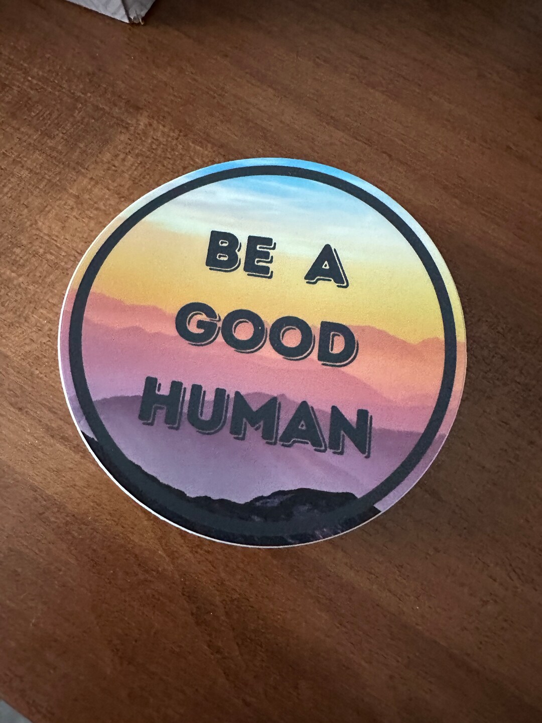 Be A Good Human Sticker | Be a Good Human | Motivational Sticker | Be ...