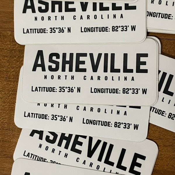 Longitude and Latitude Decals - Etsy