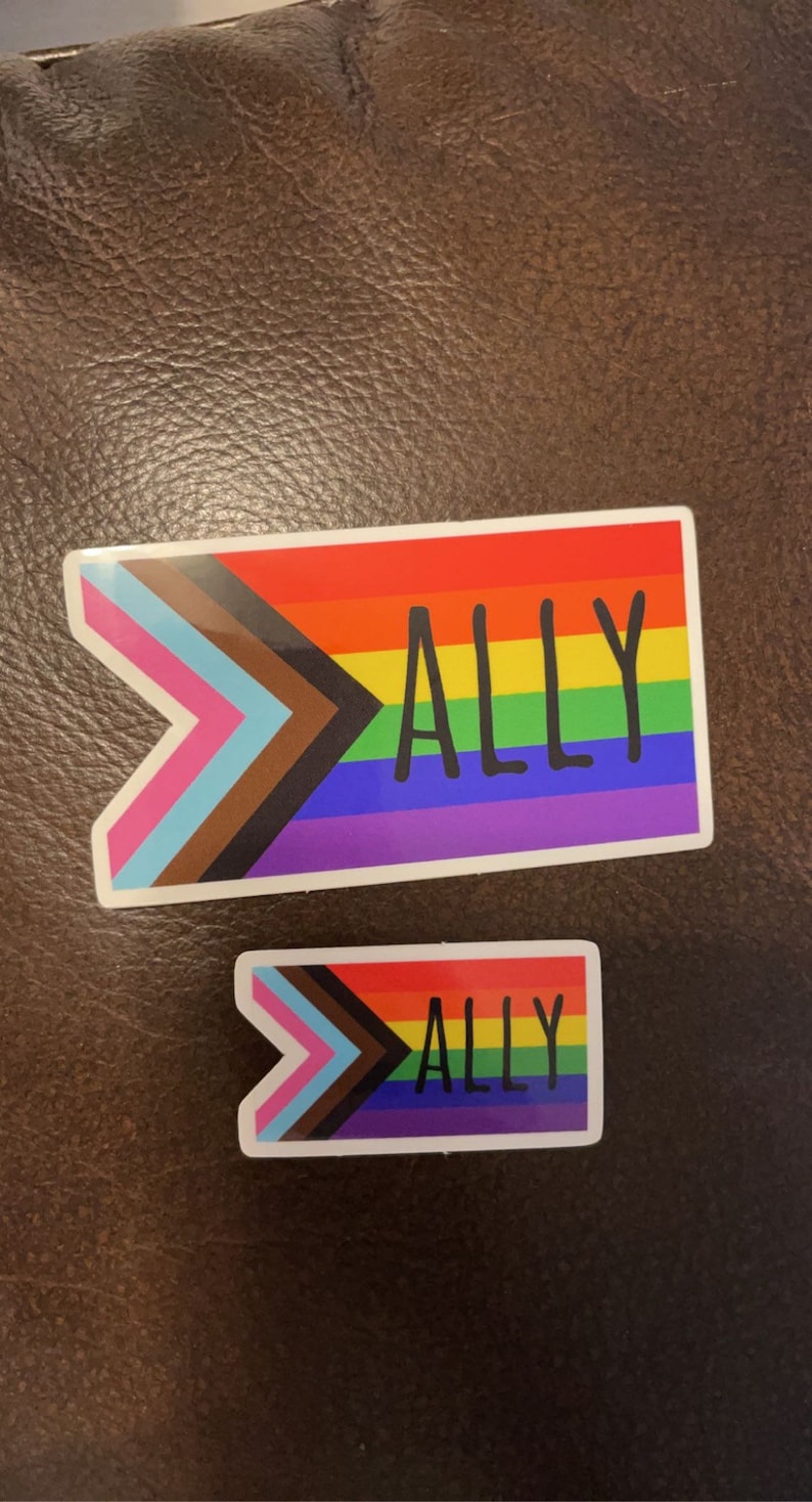 Ally Sticker LGBT Pride Ally Sticker LGBTQ Pride Month - Etsy