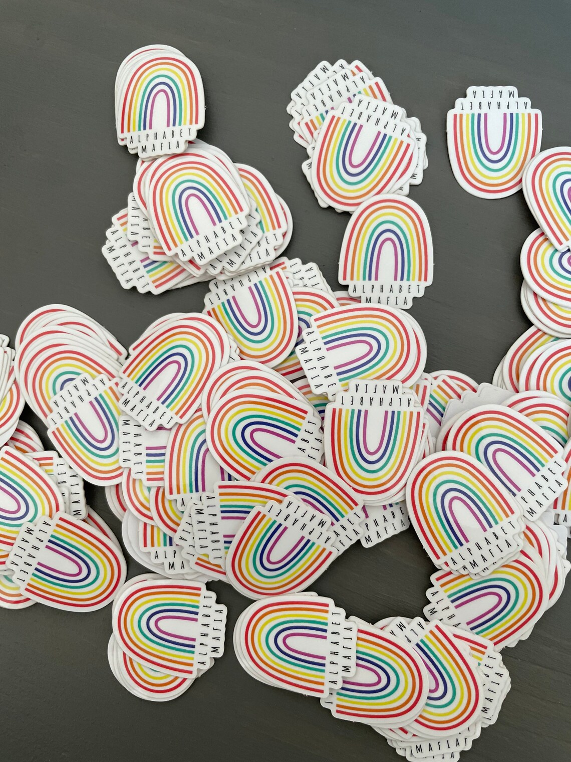 Little Alphabet Mafia Sticker Rainbow Pride Sticker - Etsy