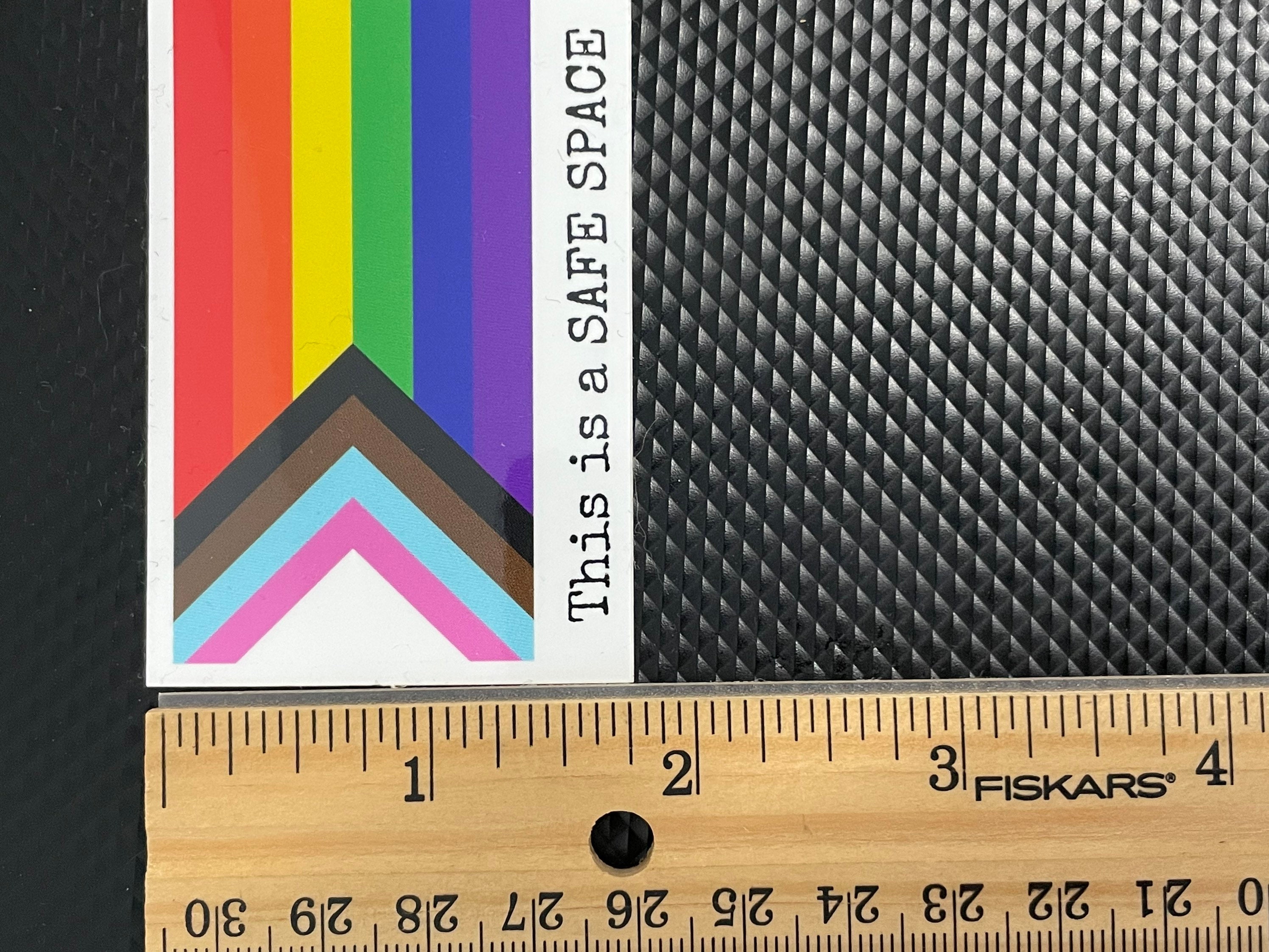 This is a Safe Space Ally Sticker Inclusive Classroom - Etsy