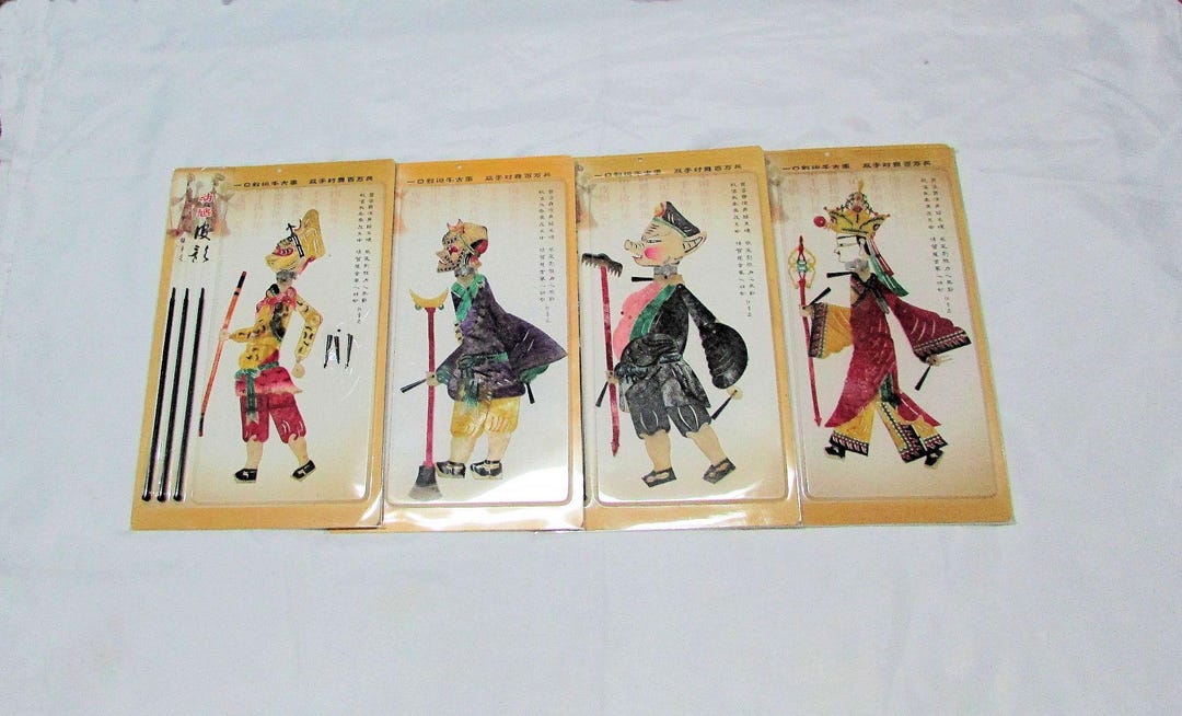 As Is---nos Journey to the West - 4 Pcs Monkey King, Sandy Monk, the ...