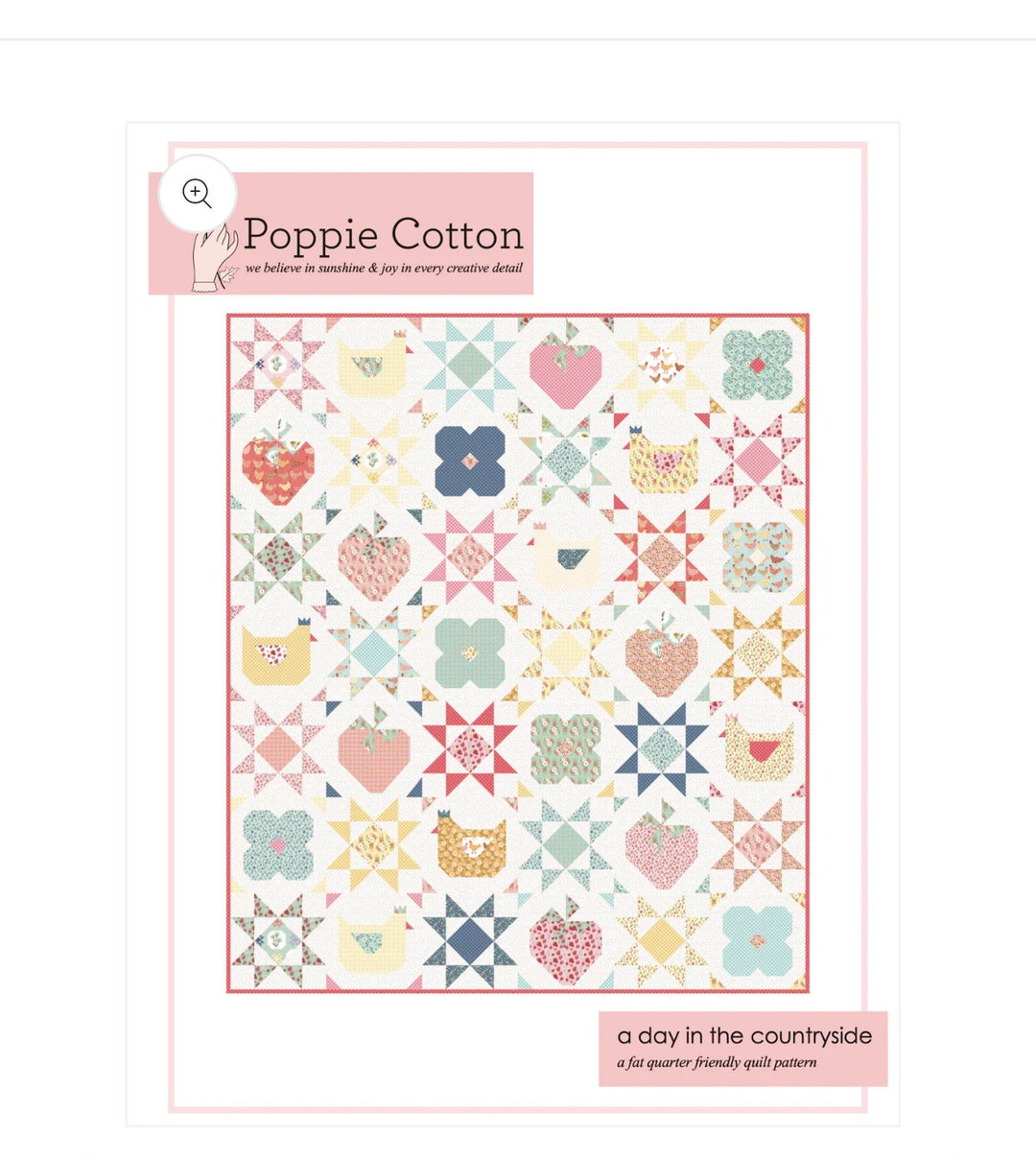 A Day in the Countryside Pattern Poppie Cotton Prairie Sisters ...