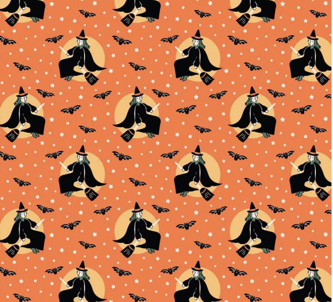 Sweet Tooth Halloween - Little Witch Orange | Poppie Cotton | Elea Lutz ...