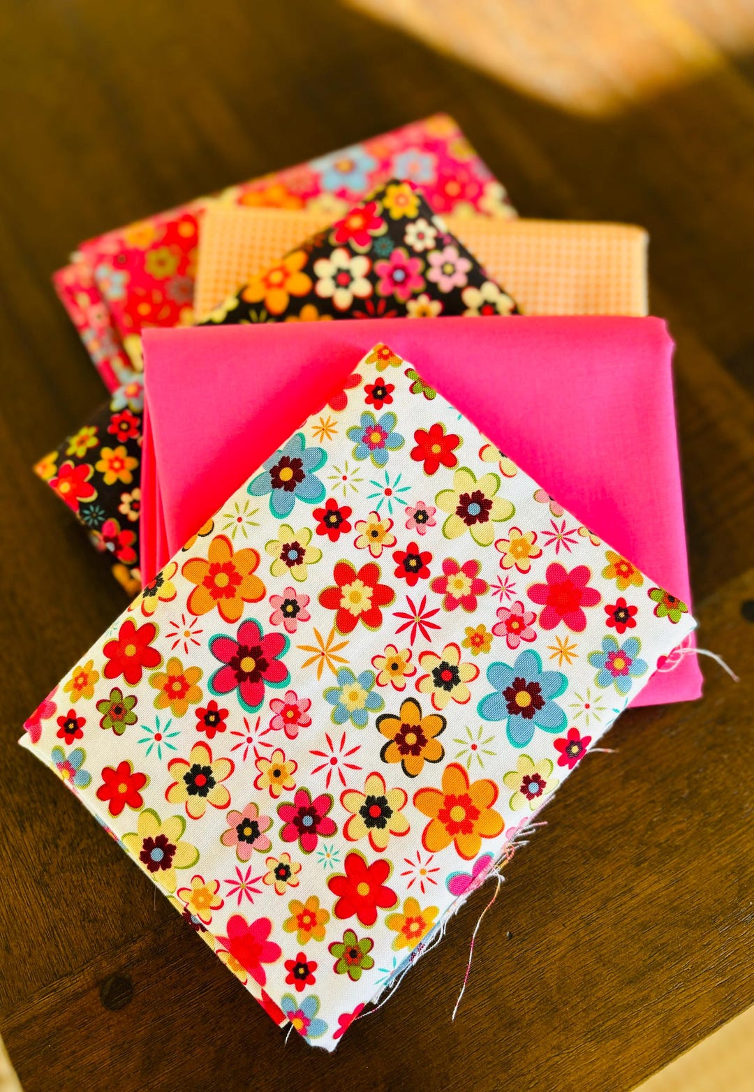 Calico Cowgirls 5 Fat Quarter / Half Bundle Poppie Cotton Lori Woods in ...