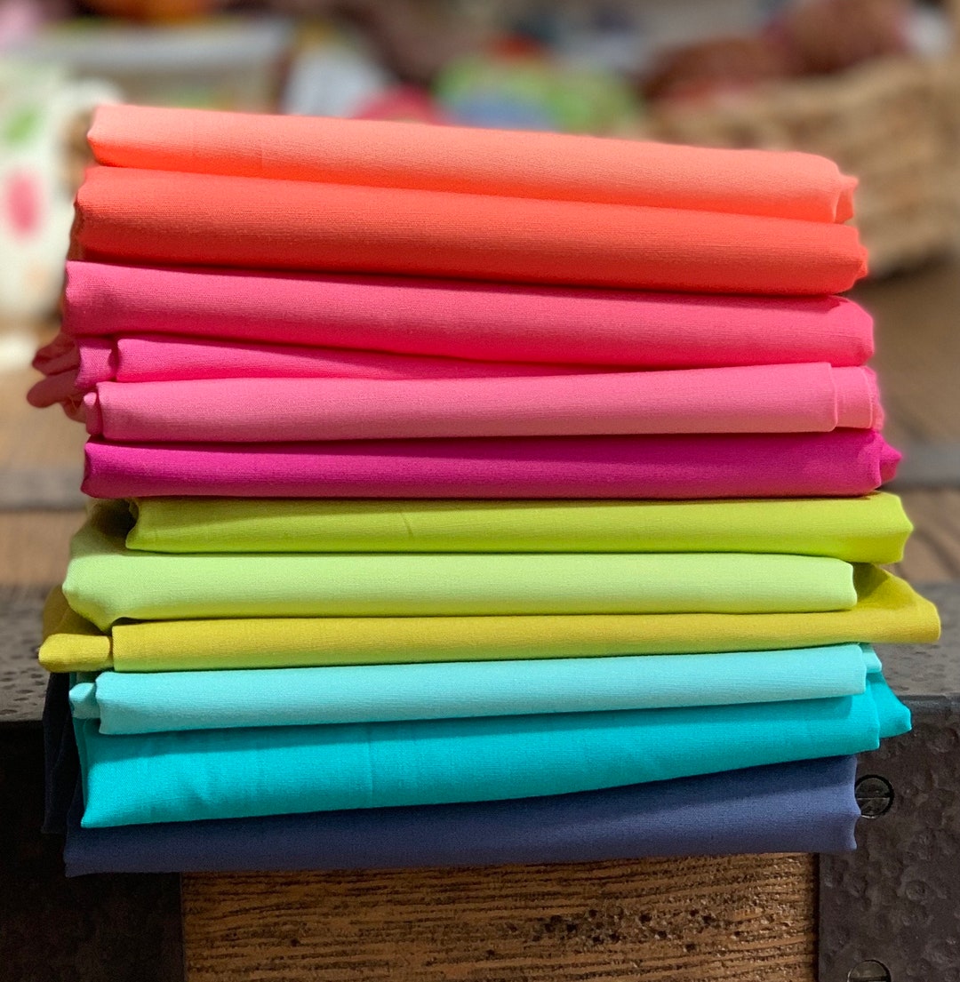 Sunrise Sunset AGF Blenders | Fat Quarters Bundles 12 Fabrics | Fast ...