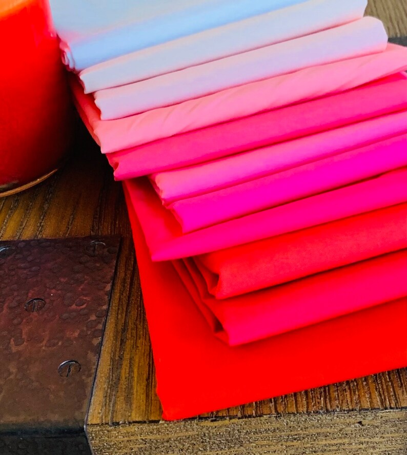 Valentine AGF Blenders | Fat Quarters / 1/2 Yards Bundles 11 Fabrics ...