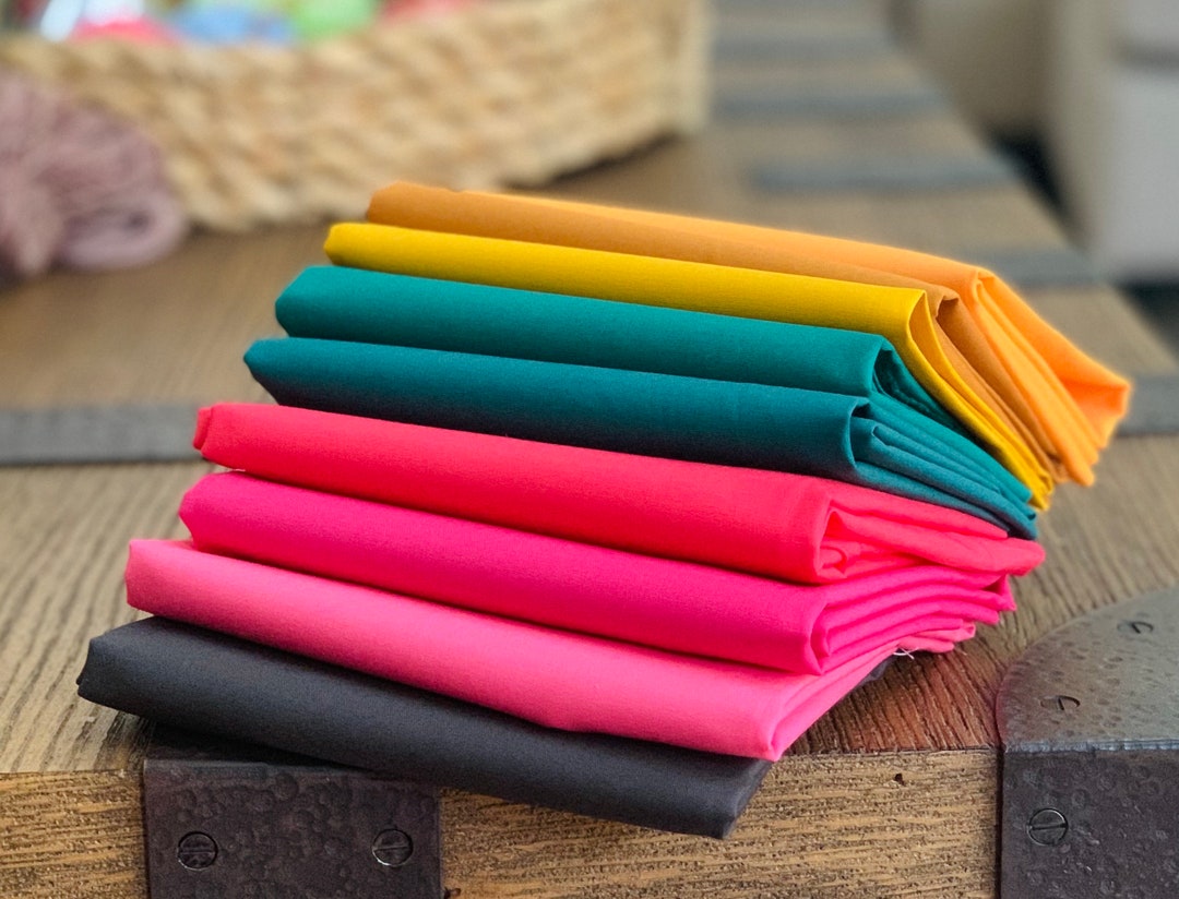 Abode AGF Blenders | Fat Quarters / 1/2 Yards Bundles 9 Fabrics | Fast ...