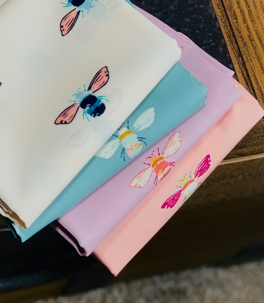 Bumble 4 Fat Quarter Bundle - Bee Designs by Maureen Cracknell | AGF ...