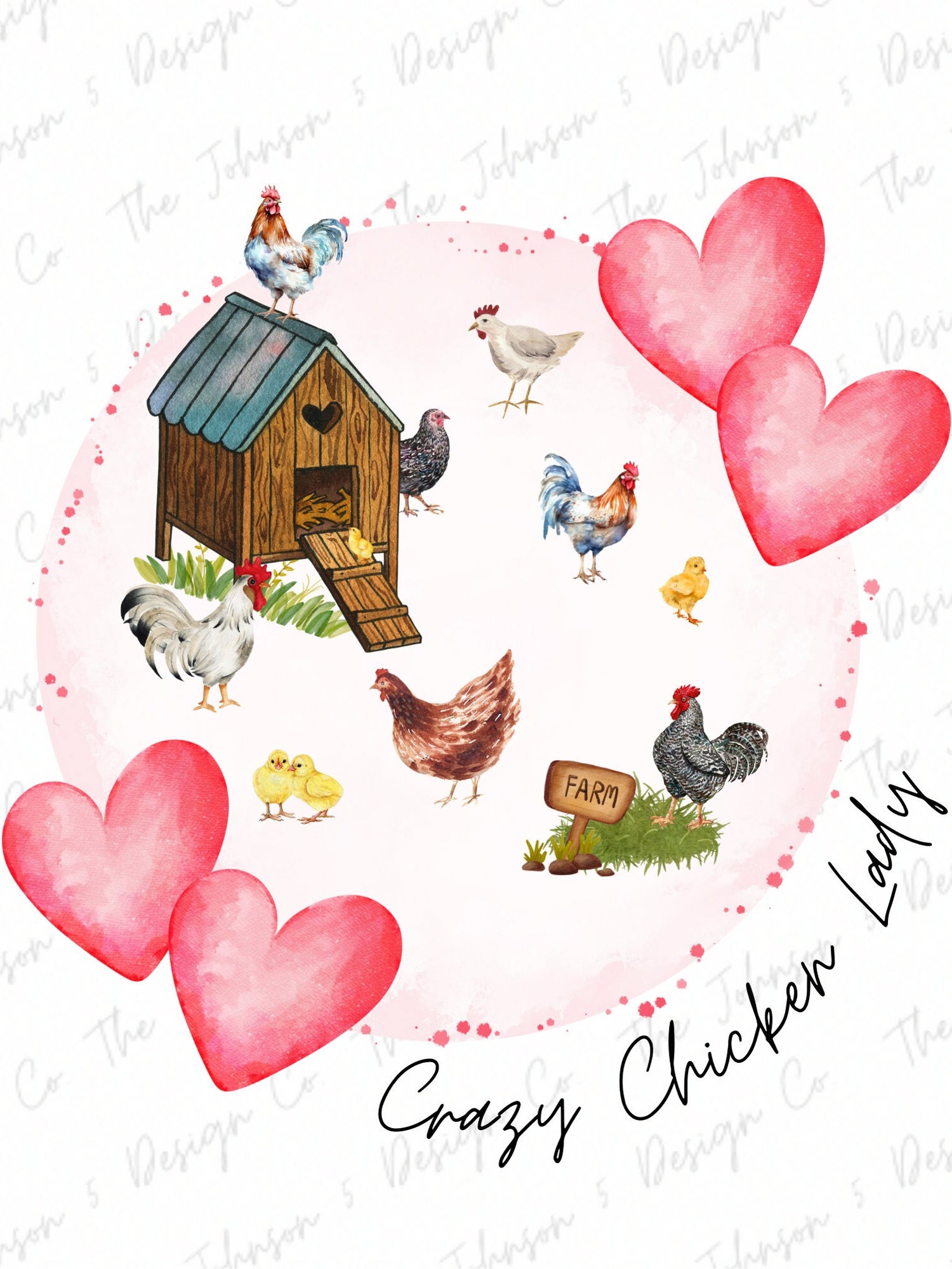 Crazy Chicken Lady SVG, File - Etsy