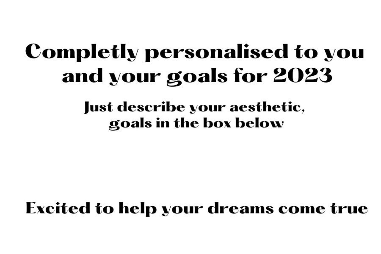 Personalised Vision Board for 2023 - Etsy Australia