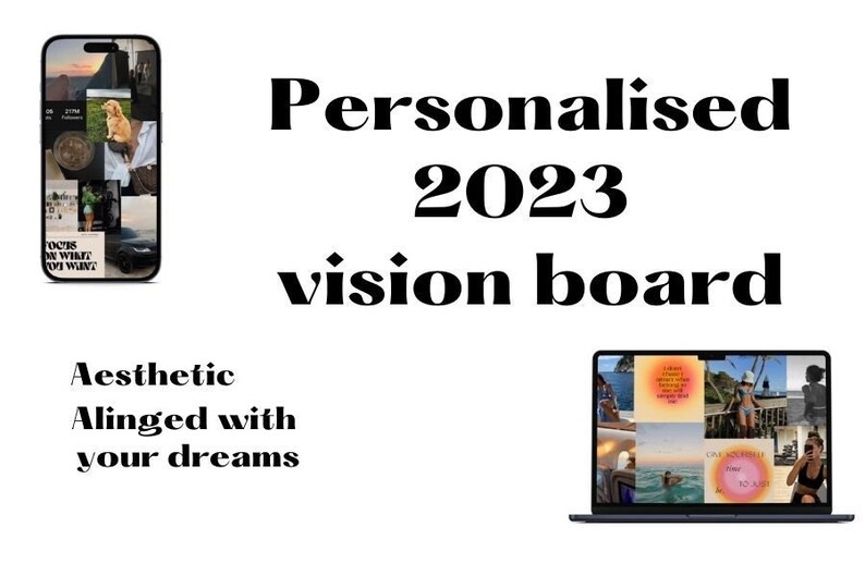 Personalised Vision Board for 2023 - Etsy Australia
