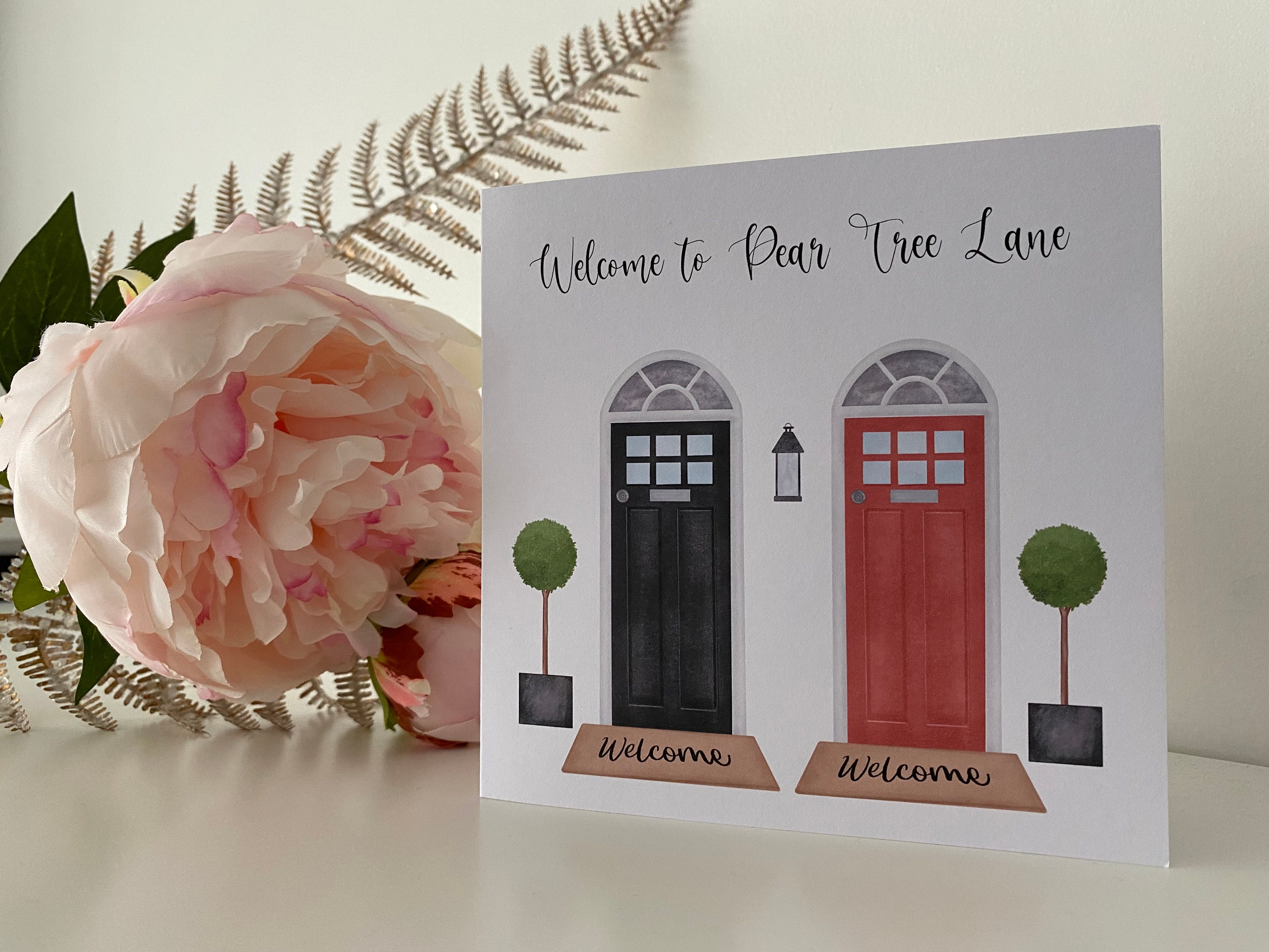 Personalised Card to Welcome New Neighbours/ Greeting With Your Street ...