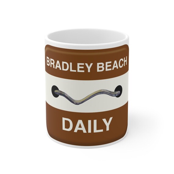 Bradley Beach Mug Bradley Beach Beach Pass Beach Christmas | Etsy