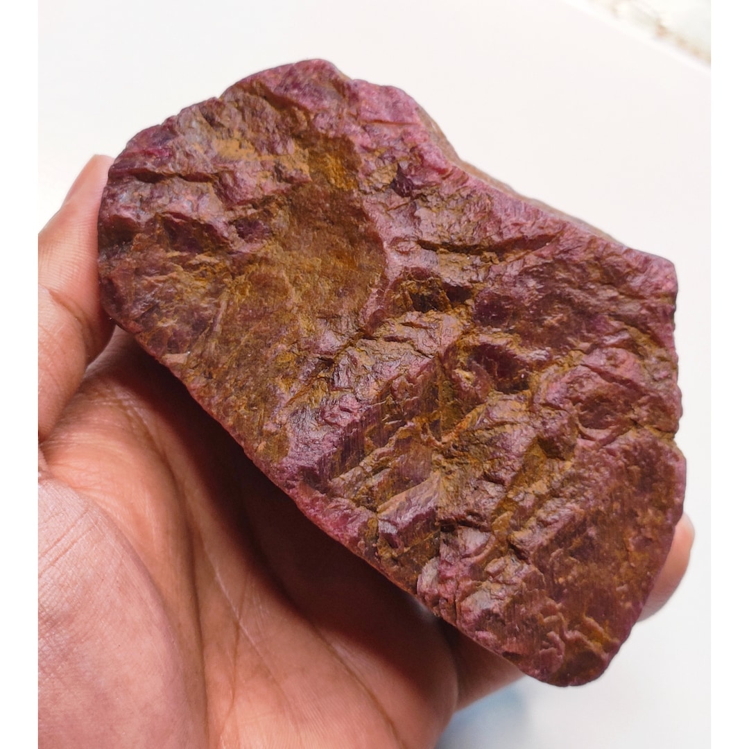 830 Grams, Rare Ruby Raw Rough | Natural Ruby Corundum Rough | Loose ...