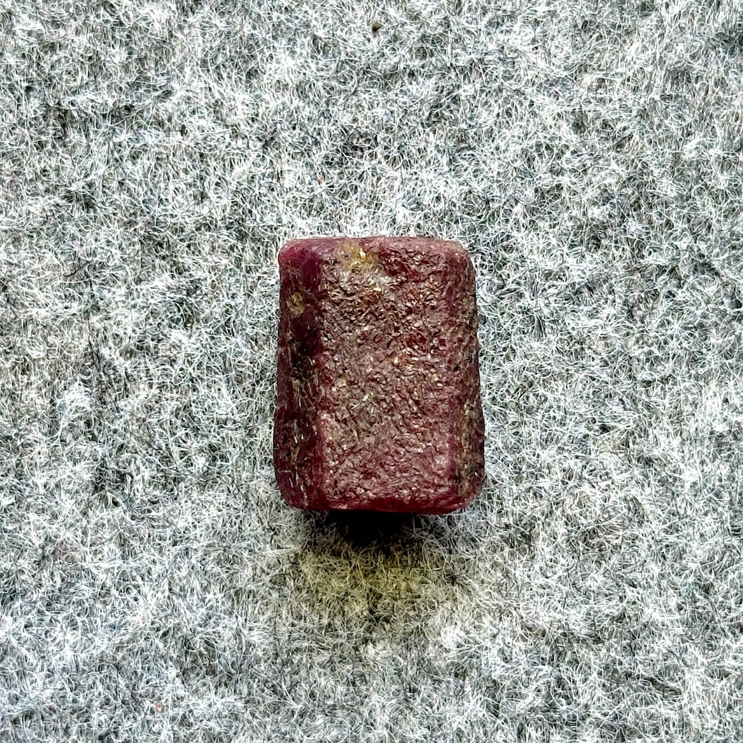 Unheated Ruby Rough Crystal, Mogok Mine Ruby Raw Crystals, Natural Ruby ...