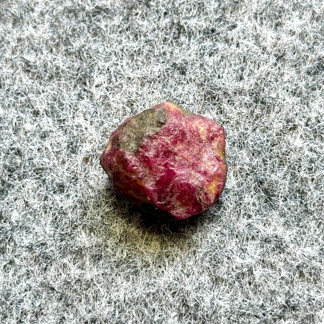 Mogok Ruby Raw Rough Crystal, Unheated Ruby Rough, Natural Ruby ...