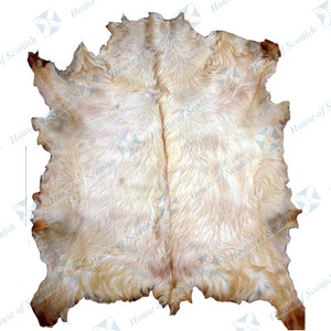 Full Goat Skins With Hair Natural Finish for All Types of Drums/ Djembes | Frame Drums | Shaman ...