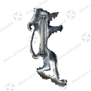 Scottish LION RAMPANT Kilt Pin Chrome Finish by House of Scottish - Etsy