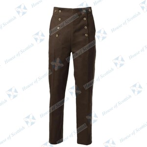 Men's Custom Made Victorian Pants Historical Regency Fashion Breeches ...