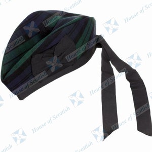 Scottish Tartan Glengarry Hat | Scottish Military Cap | Traditional ...