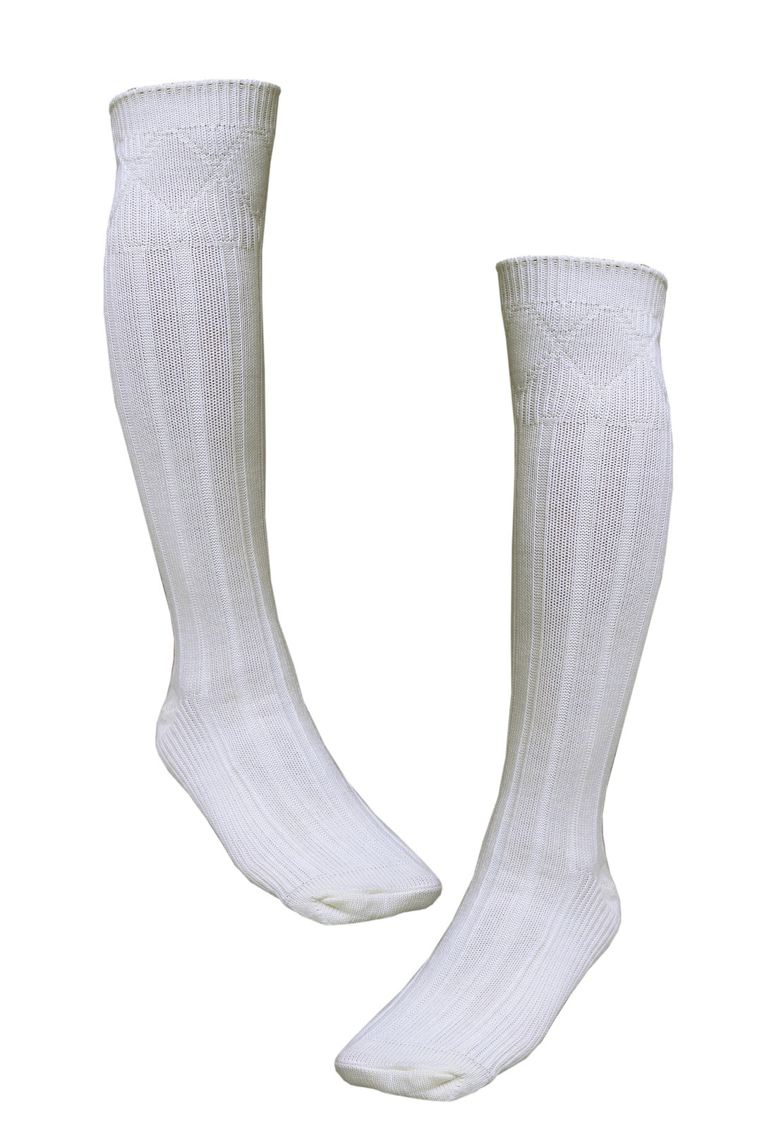 Men's Scottish KILT HOSE SOCKS Cream Highland Acrylic Wool | Tartan ...