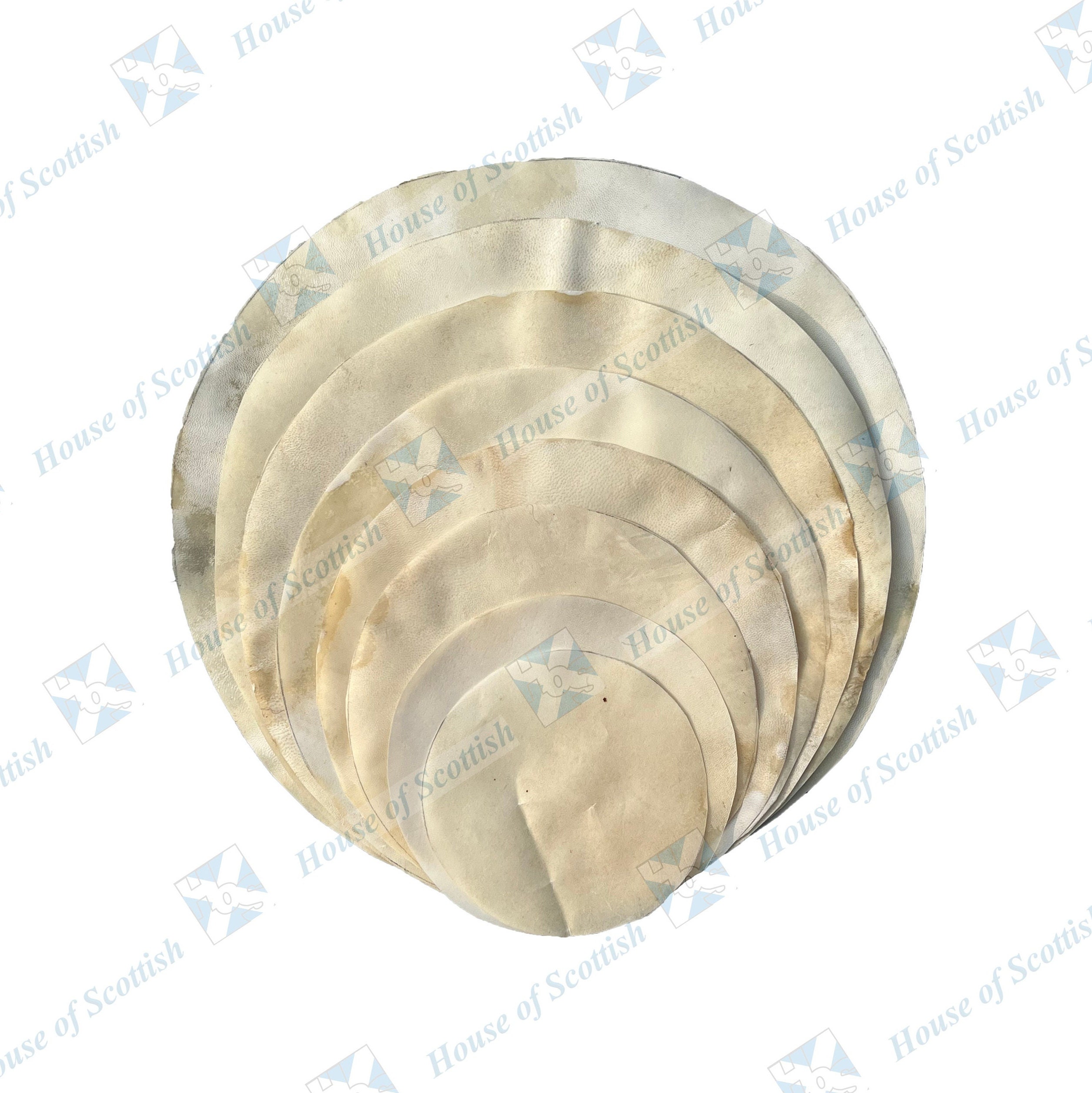 NATURAL GOAT SKIN Drum Heads, Irish Bodhran, Native Frame, Shamanic ...