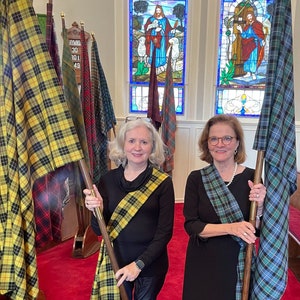 Scottish Tartan Flag | Clan Flags | Made of Acrylic Wool Size 54” X 36 ...