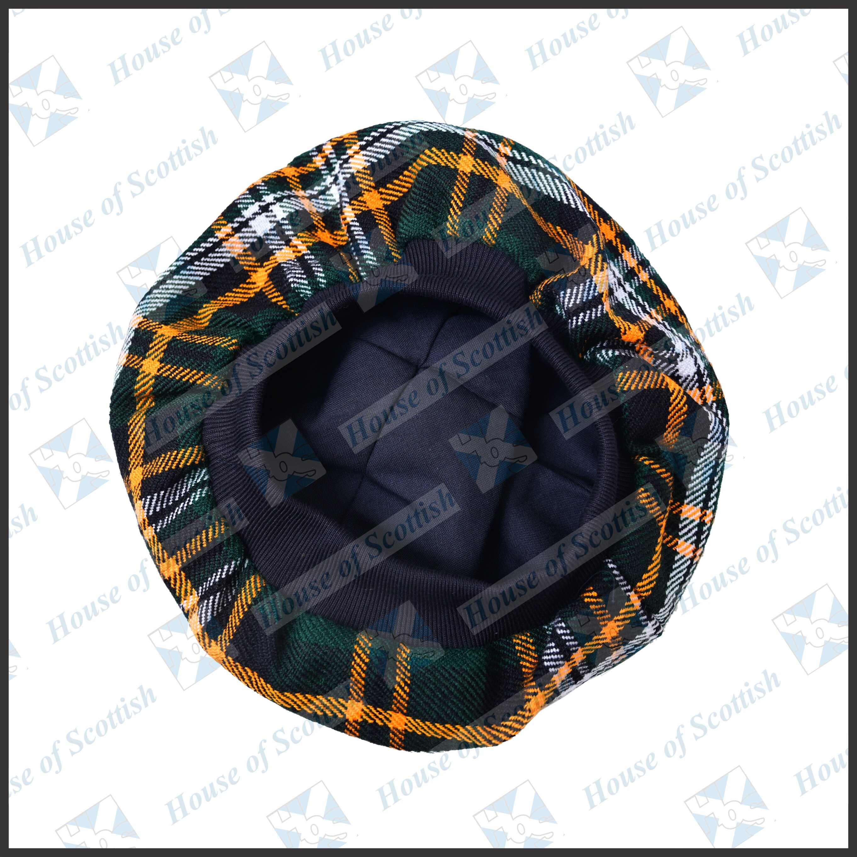 Heritage of Ireland Tartan TAM O' SHANTER Hat Bonnet Beret Balmoral ...