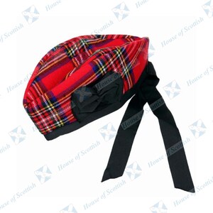 Scottish Tartan Glengarry Hat | Scottish Military Cap | Traditional ...