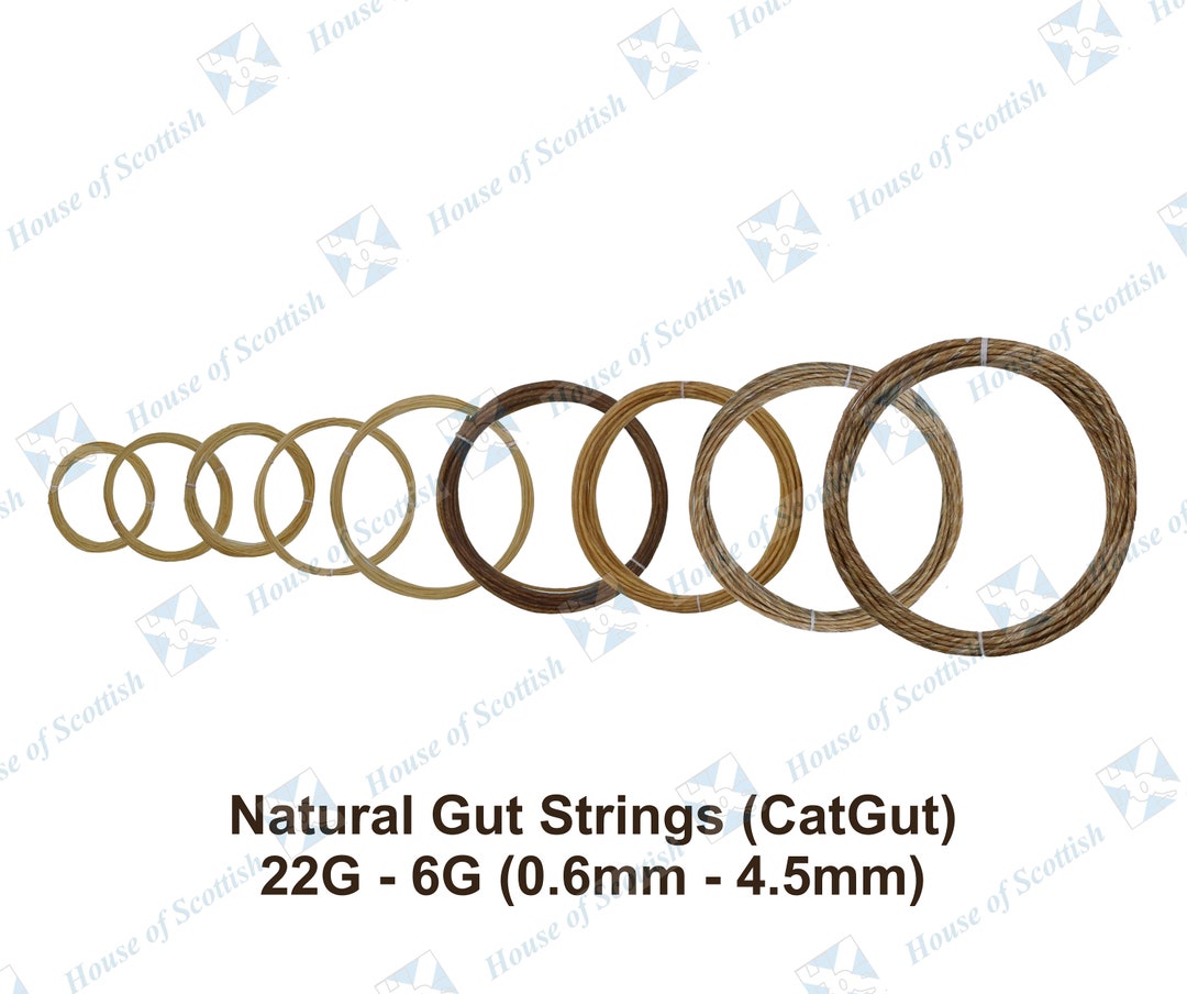 NATURAL CATGUT | Upright Double Bass Strings | Natural Guts for Snare ...
