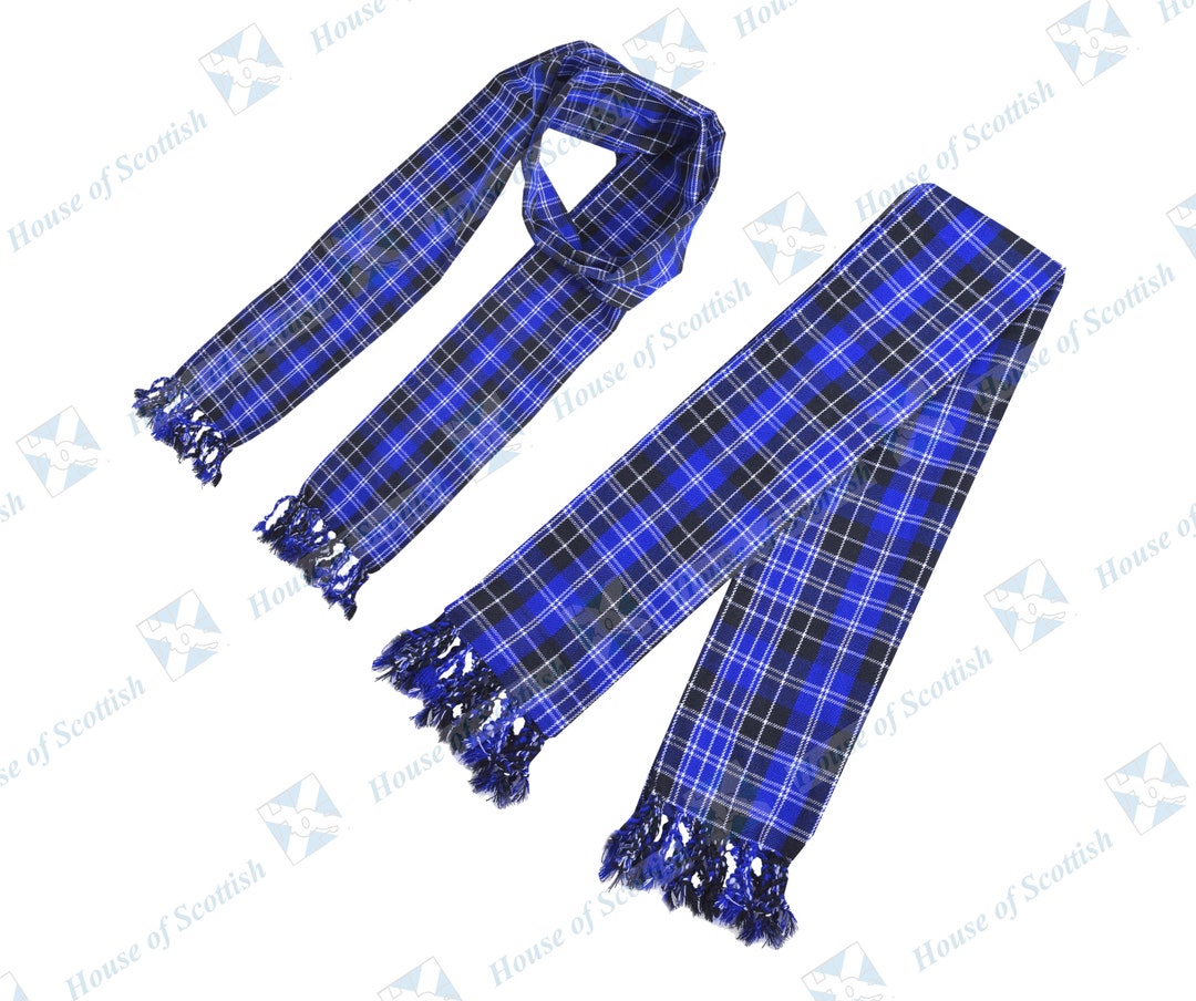Scottish CLARK TARTAN Sash Plaid 90 Inches Long With Fringe CLARK ...