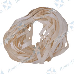 Goat, Calf & Buffalo Rawhide Lacing for Drums Making Raw Skin Strings for Shaman Drums Frame ...