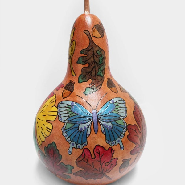 Hand Painted Gourd - Etsy