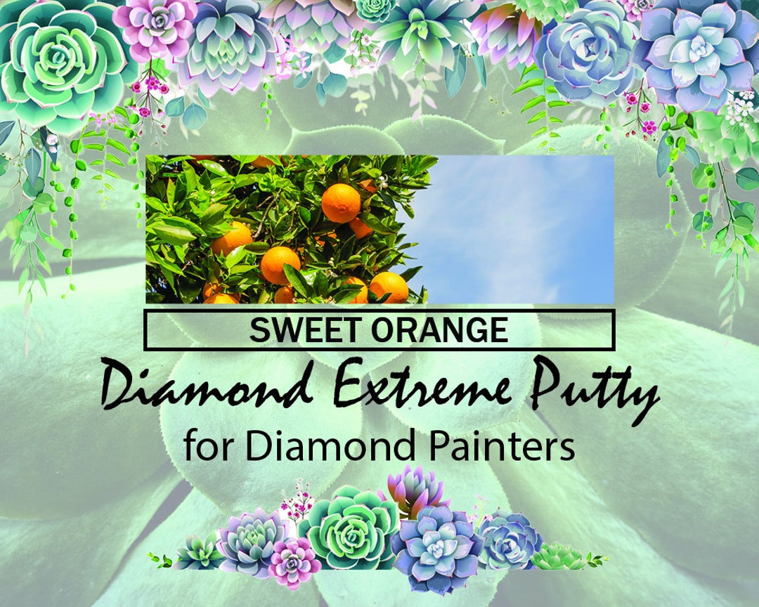 SWEET ORANGE ) Diamond Extreme Putty for Diamond Painters - Etsy