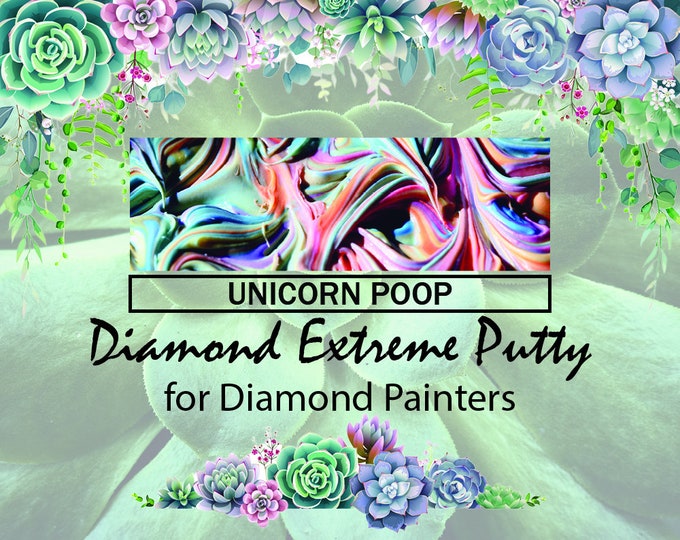 UNICORN POOP ) Diamond Extreme Putty for Diamond Painters - Etsy