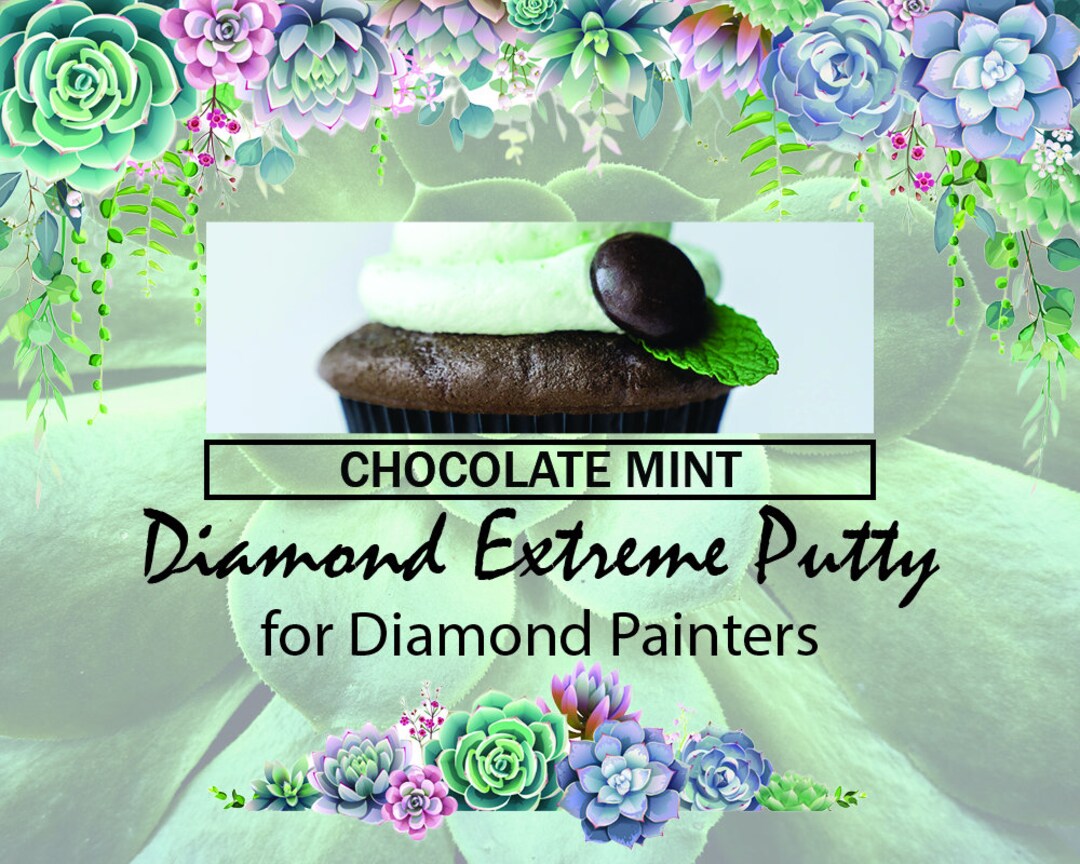CHOCOLATE MINT ) Diamond Extreme Putty for Diamond Painters - Etsy